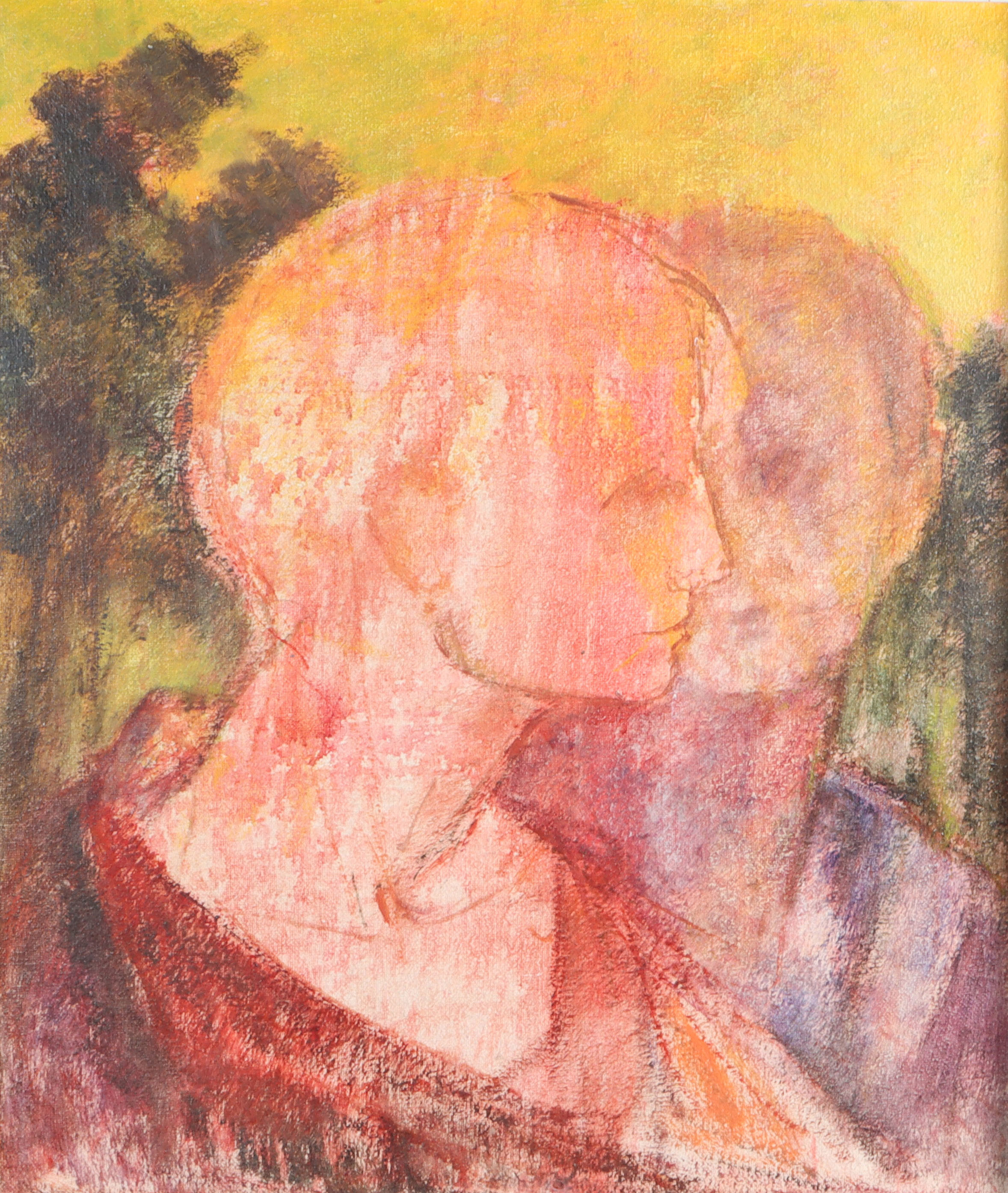 Jørund Seljestad, Judas kysset. Maleri. | Auksjon