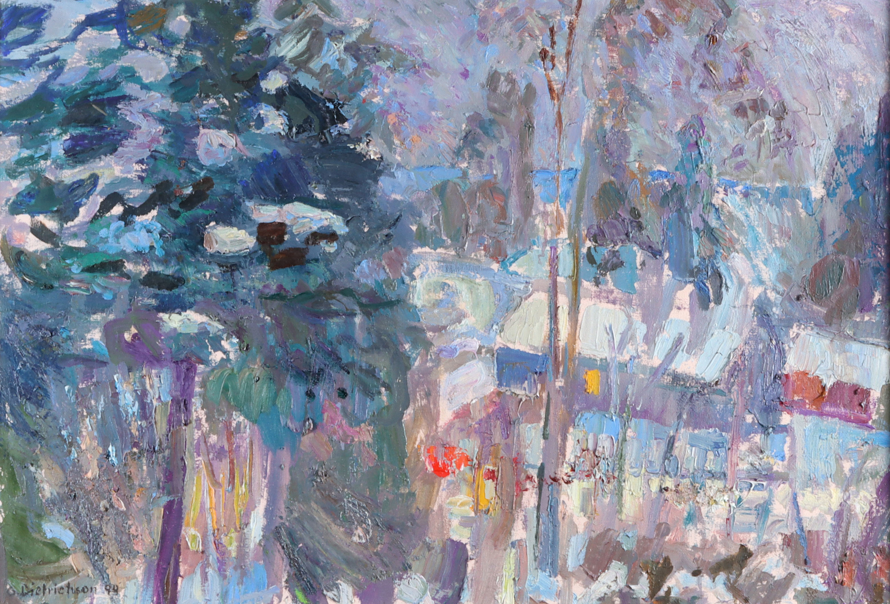 Gunnar Dietrichson, landskap. Maleri | Auksjon