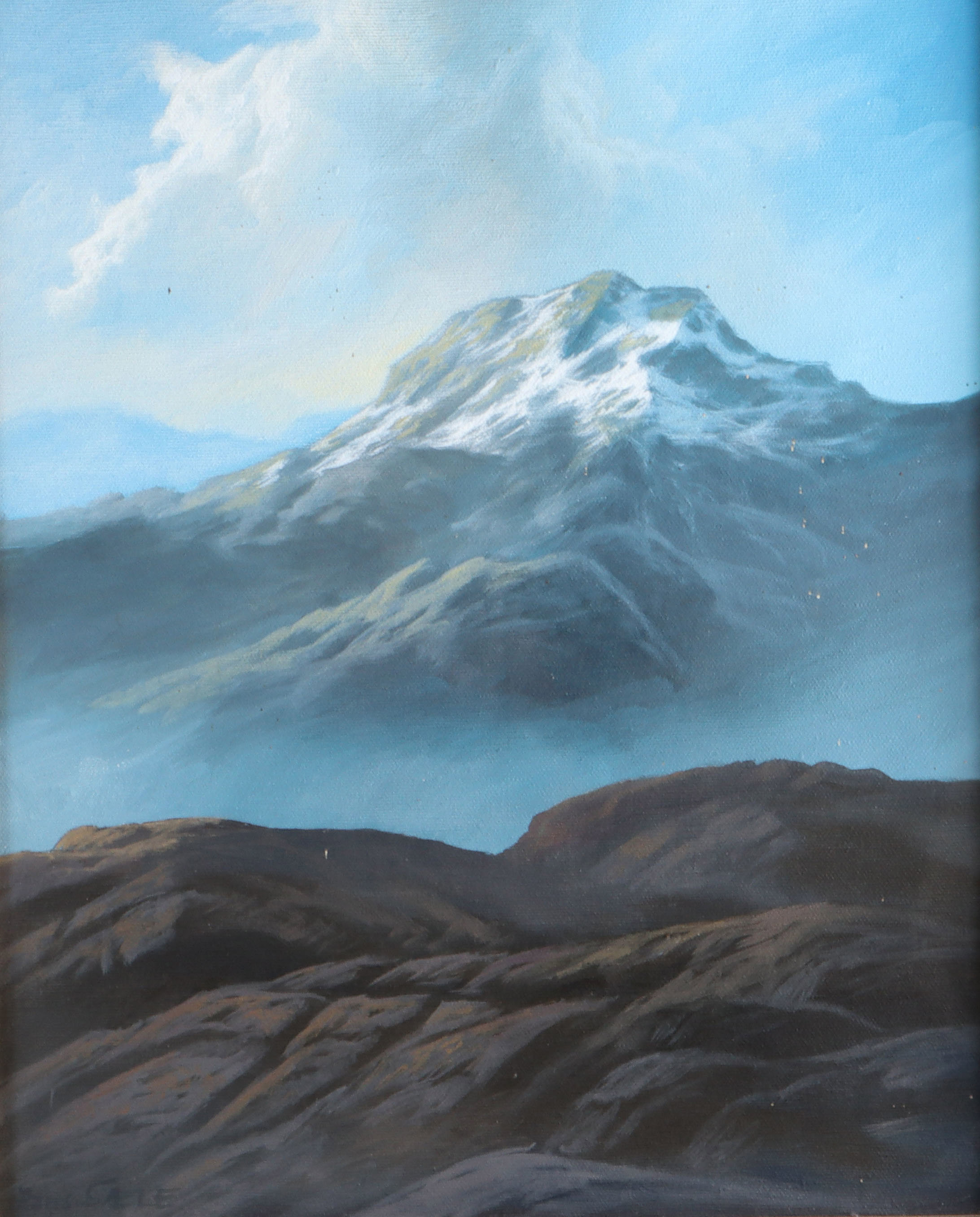 Hans Sæle, fjell. Maleri. | Auksjon